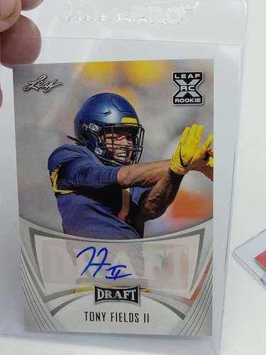 2021 Leaf Draft Autographs #BATF2 Tony Fields II | eBay