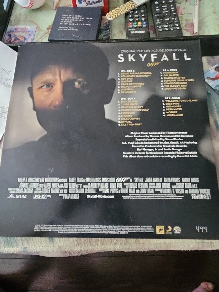 Skyfall Soundtrack Album Cover