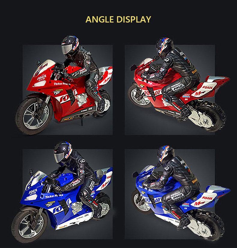 Rc Motorcycles Toys for Boys 1/6 Electric Motor Rc Cars High Speed 4ch ...