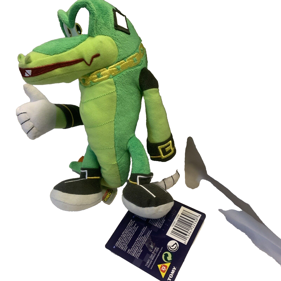 Vector Plush Sonic The Hedgehog By Tomy Toy Brand New | eBay