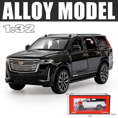 1:32 Cadillac Escalade SUV Diecast Model Car Toy Collection Sound Light ...