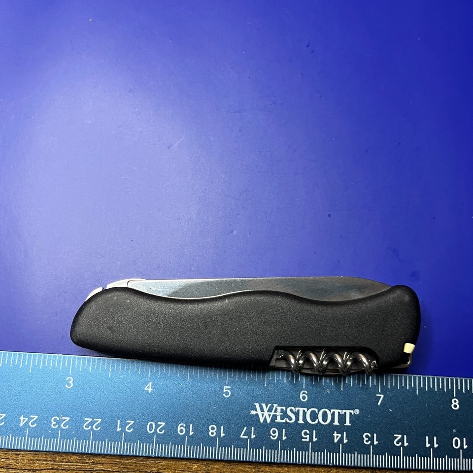 Victorinox Centurion Adventurer Black 111MM Liner Lock | eBay