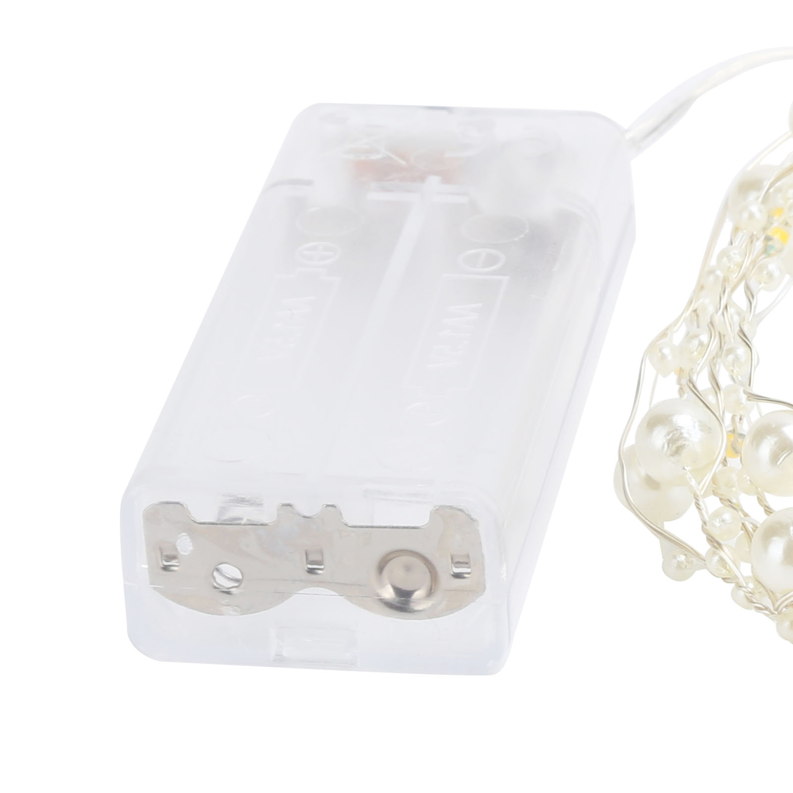 String LED Imitation Pearl Lights Wire Fairy Lights For Furniture/Bed ...