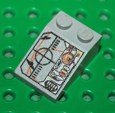 LEGO Space OldGray slope brick ref 3298px10/set 6975 6800 6816 6979 ...