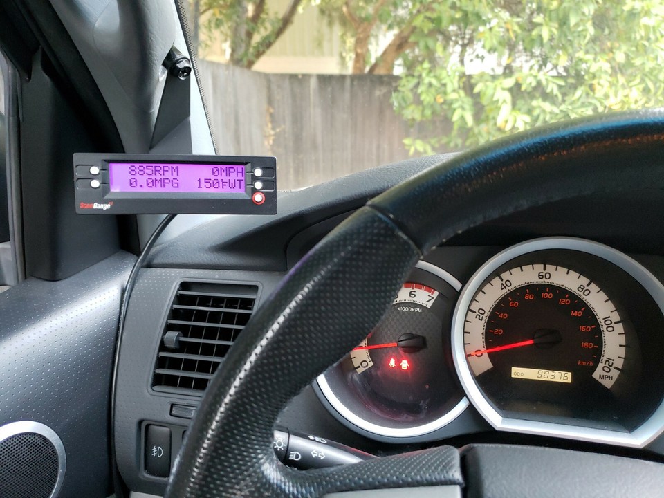 A-Pillar Scangauge II Mount for Tacoma, Tundra, Landcruiser, Sequoia ...