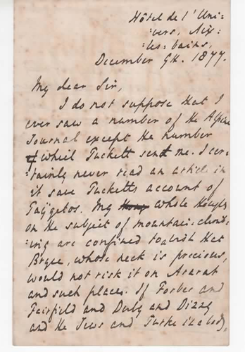 Edward Augustus Freeman 1877 8 pg ALS important English medieval ...