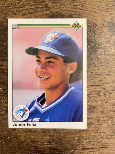 Upper Deck 1990 Junior Felix OF #106 Toronto Blue Jays Baseball Card | eBay