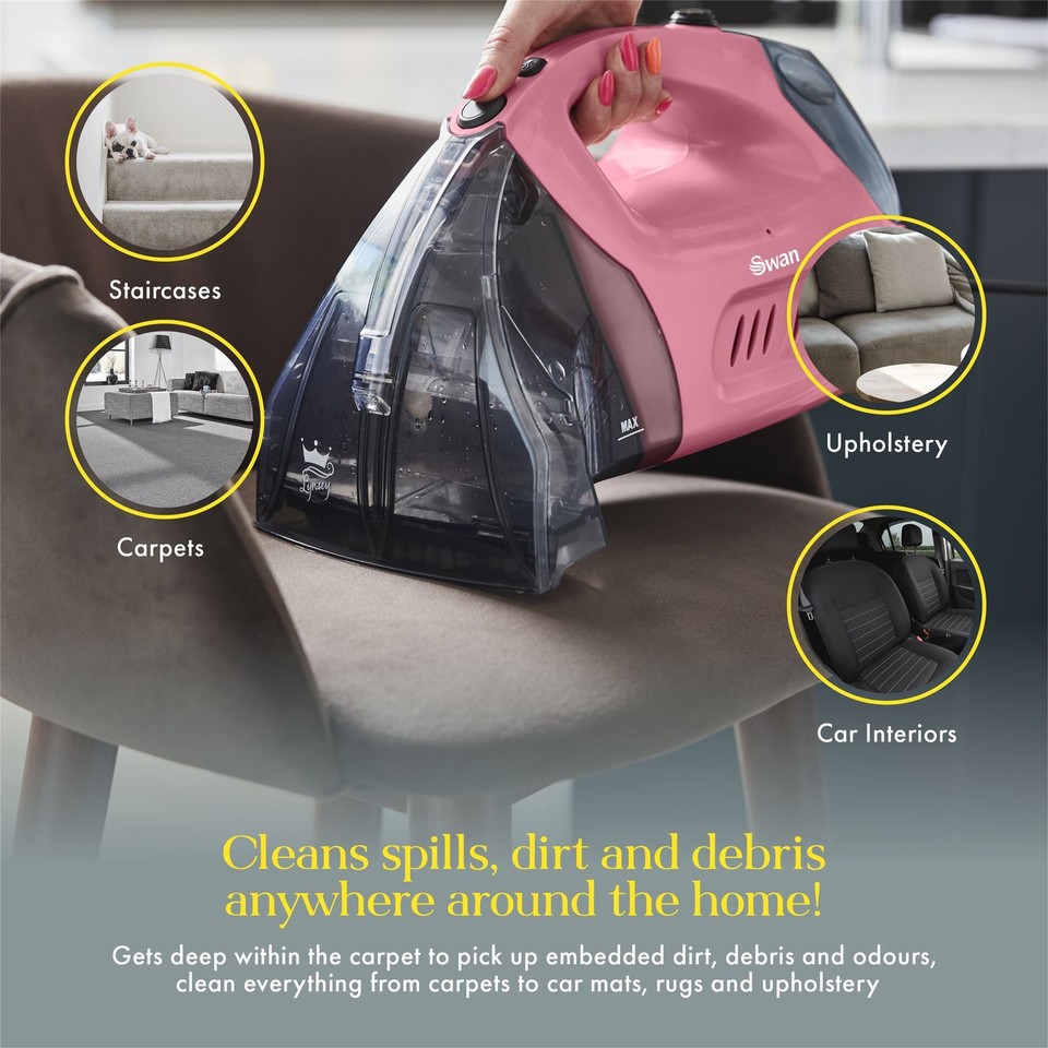 Swan SC18410QOCN - Handheld Carpet Cleaner - New Item, Box Damaged ...