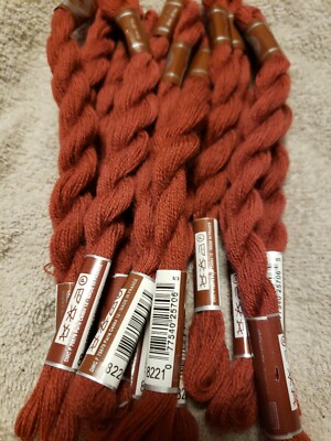 Needlepoint/Embroidery THREAD DMC Medici wool skeins color 8221 | eBay