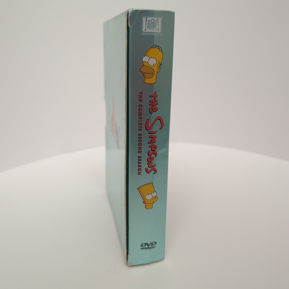The Simpsons Complete 2nd Season (DVD, 2002, 4-Disc Collector's Edition ...