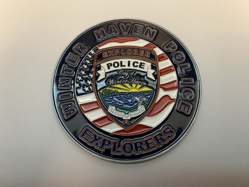 Winter Haven Florida Police Explorer Post 563 Challenge Coin | eBay