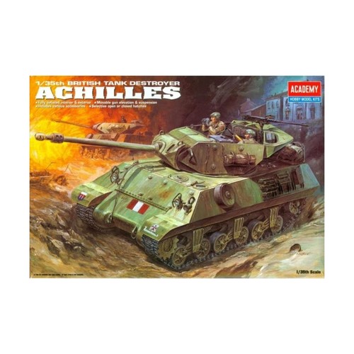 Academy Hobby Model Kit 1/35 British Tank Destroyer Achilles SW (New ...