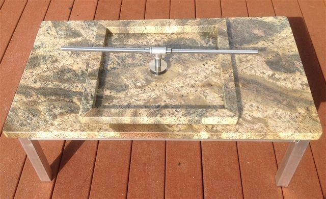 TB50K: DIY Fire Pit Kit: 50" Long Fire Table Trough Burner w Mounting ...
