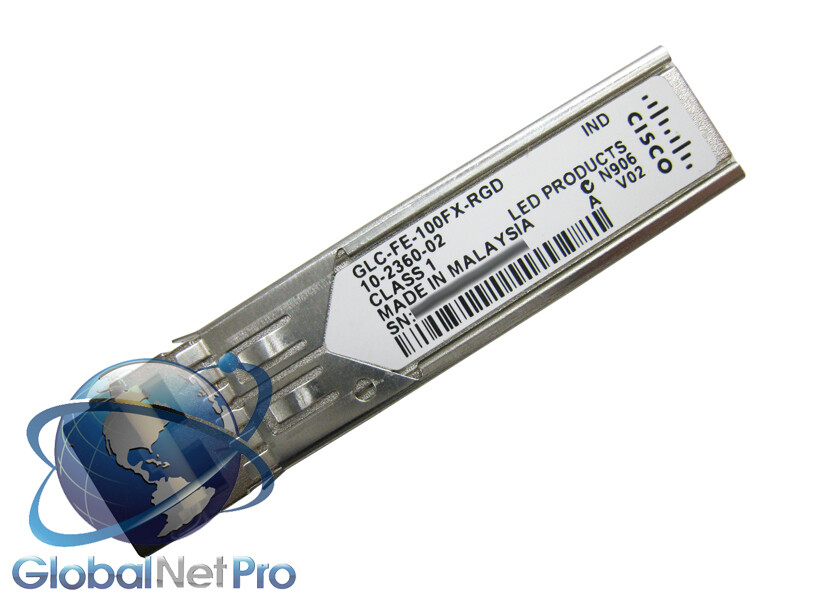 GENUINE CISCO GLC-FE-100FX-RGD - 100Base-FX Multi ModeRugged - LIFETIME ...