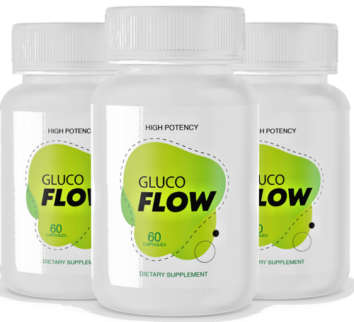 (3BOTTLES) GLUCOFLOW Diabetic Glucose Support Supplement Blood Sugar ...
