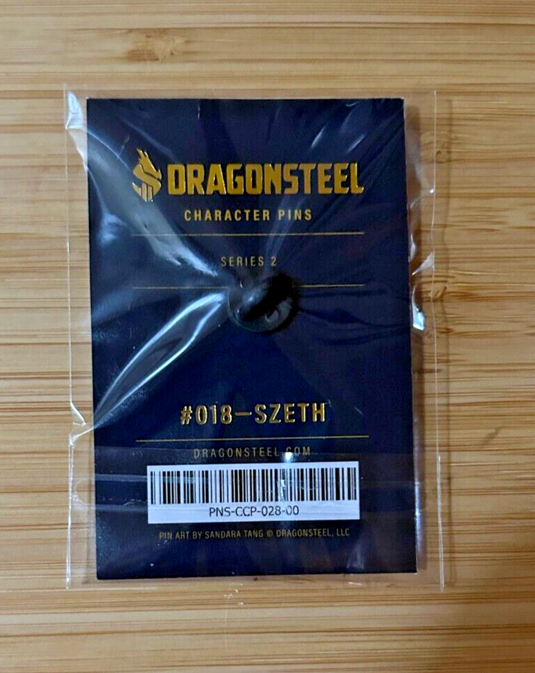 Szeth ~ Cosmere Character Pin Series 2 #018 ~ Sanderson Stormlight ...