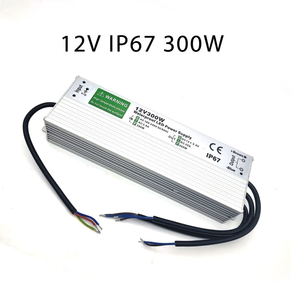 12V PSU LED Driver Switching Regulated Power Supply Transformer 10W ...