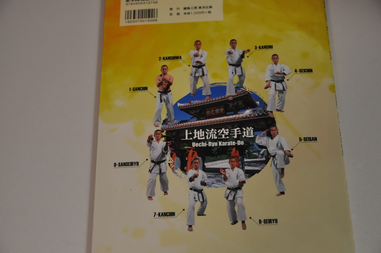 Okinawa Uechi-ryu Karate do 8 Kata Illustrated Photos and commentary ...