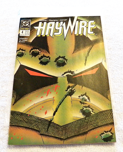 DC COMIC BOOK HAYWIRE ISSUE #4 WINTER 1988 FLEISHER GIARRANO MARZAN NEW ...