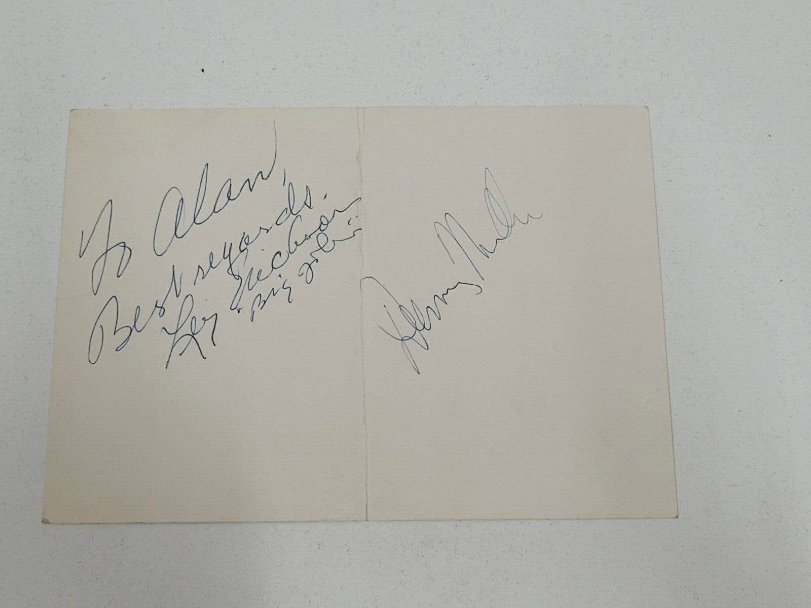 High Chaparral signed postcard 69 Personalized LEIF ERICKSON Autograph ...