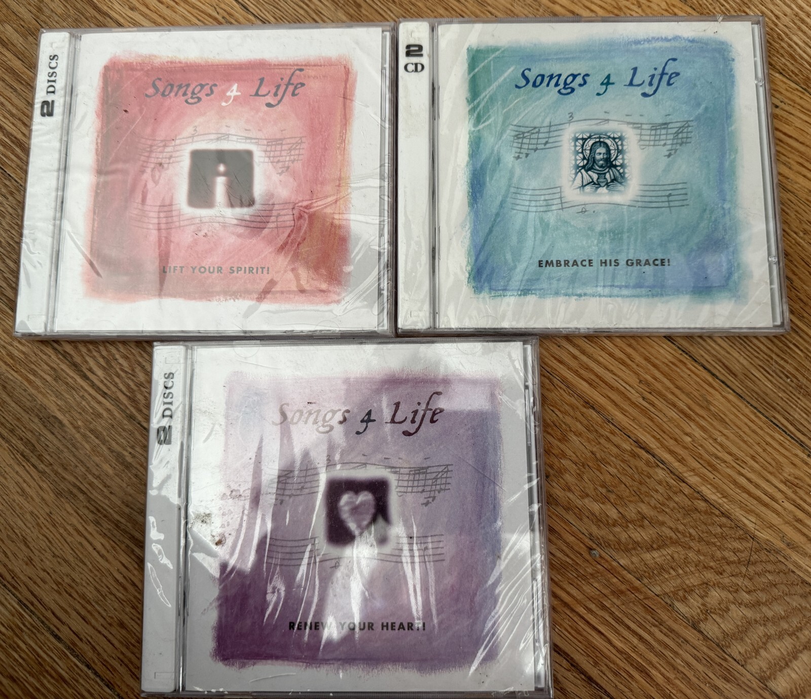 Songs 4 Life - 3 CDs: Renew Your Heart - Embrace His Grace -Lift Your ...