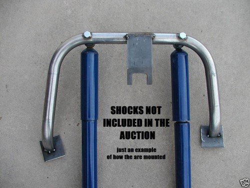 EB Early Bronco Dual Double Shock Hoops hoop 66-77 fron | eBay