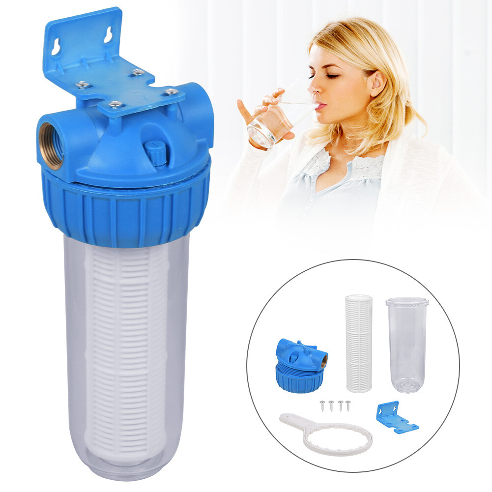 WASSERFILTER VORFILTER 1" 5000 L/h PUMPENFILTER FILTER HAUSWASSERWERK 8 ...