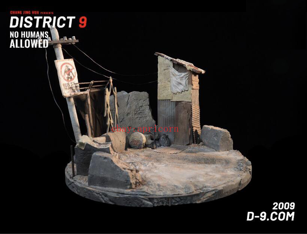 District 9 Prawns Scene Mecha CJH001 Statue Figure Collection Model ...