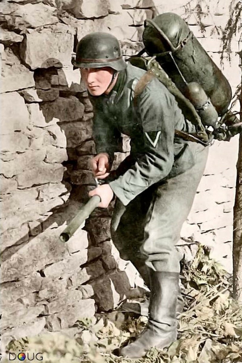 Flamethrower Ww1 In Color