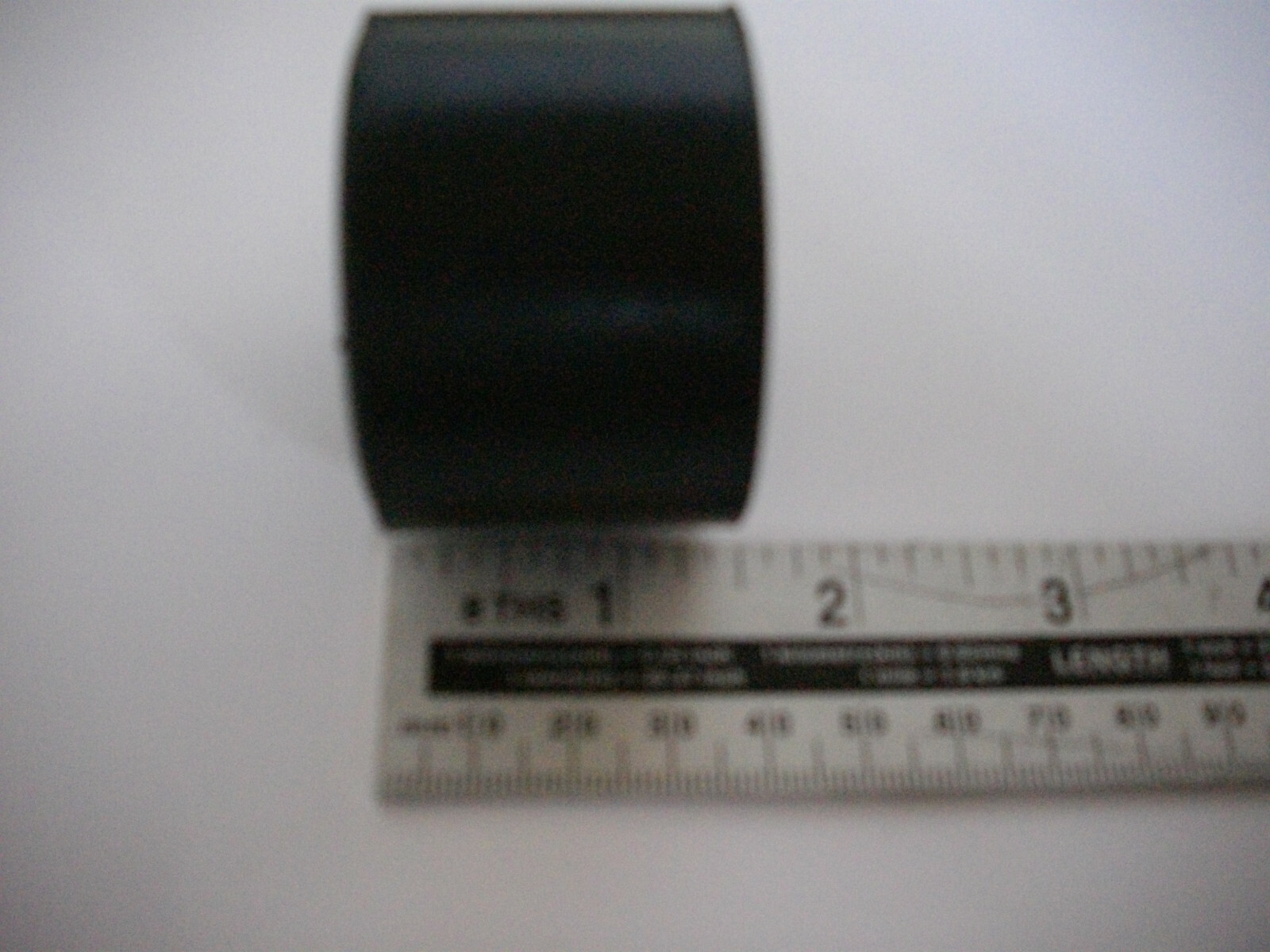 SOLID BLACK RUBBER DOOR STOP 50 MM WIDE X 35 MM HIGH | eBay