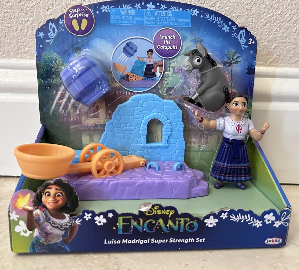 Disney Encanto Luisa Madrigal Super Strength Set Toy New JAKKS PACIFIC ...