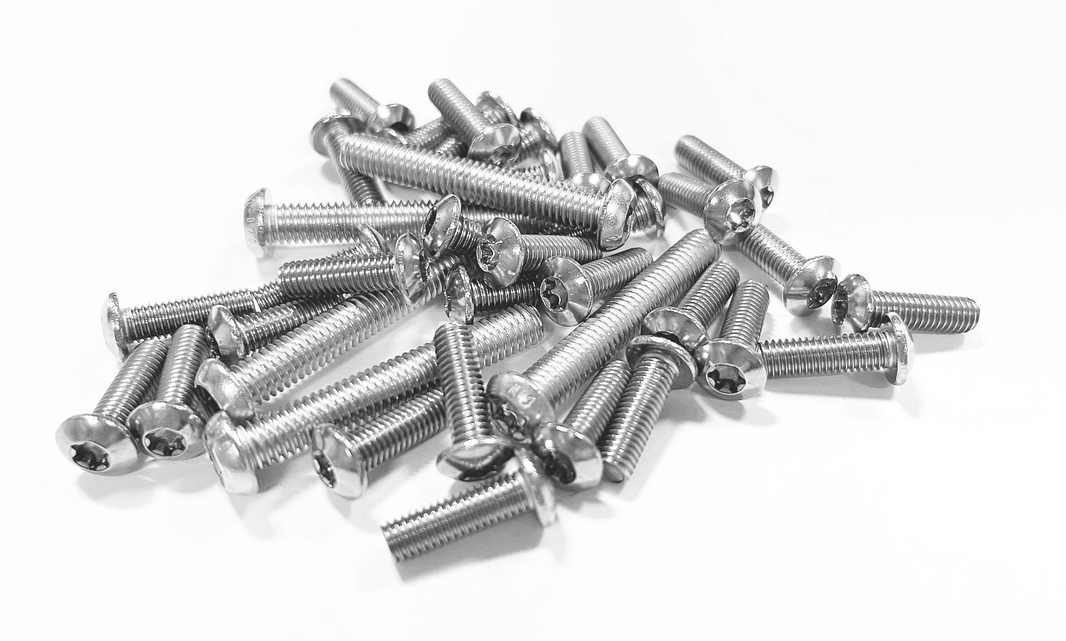 Linsenkopfschrauben TORX ISO DIN 7380 M5x5 bis M5x80 mm EDELSTAHL A2 ...