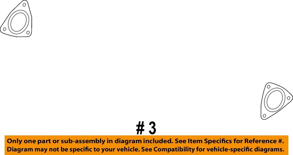 GM OEM Exhaust-Catalytic Cnvrtr Gasket 22997477 | eBay