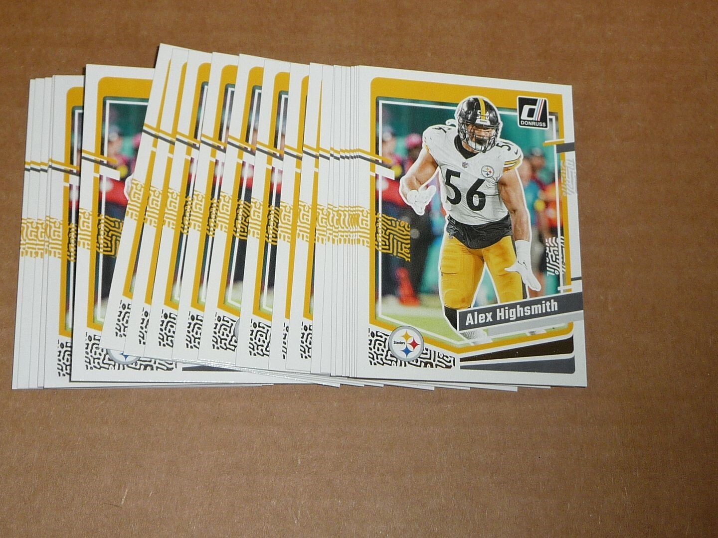 2023 Panini Donruss BASE LOT OF 29 CARDS ALEX HIGHSMITH STEELERS #255 ...