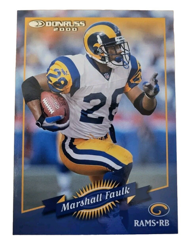 2000 Donruss NFL Football Card #126 Marshall Faulk St Louis Rams (A4 | eBay