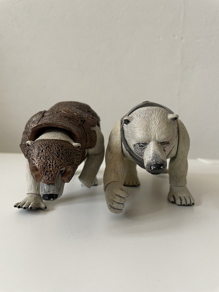 The Golden Compass Iorek Byrnison & King Ragnar Ice Bear Action Figures ...