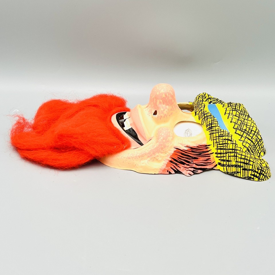 VTG Ben Cooper Hillbilly Halloween Mask Creepy Horror Plastic | eBay