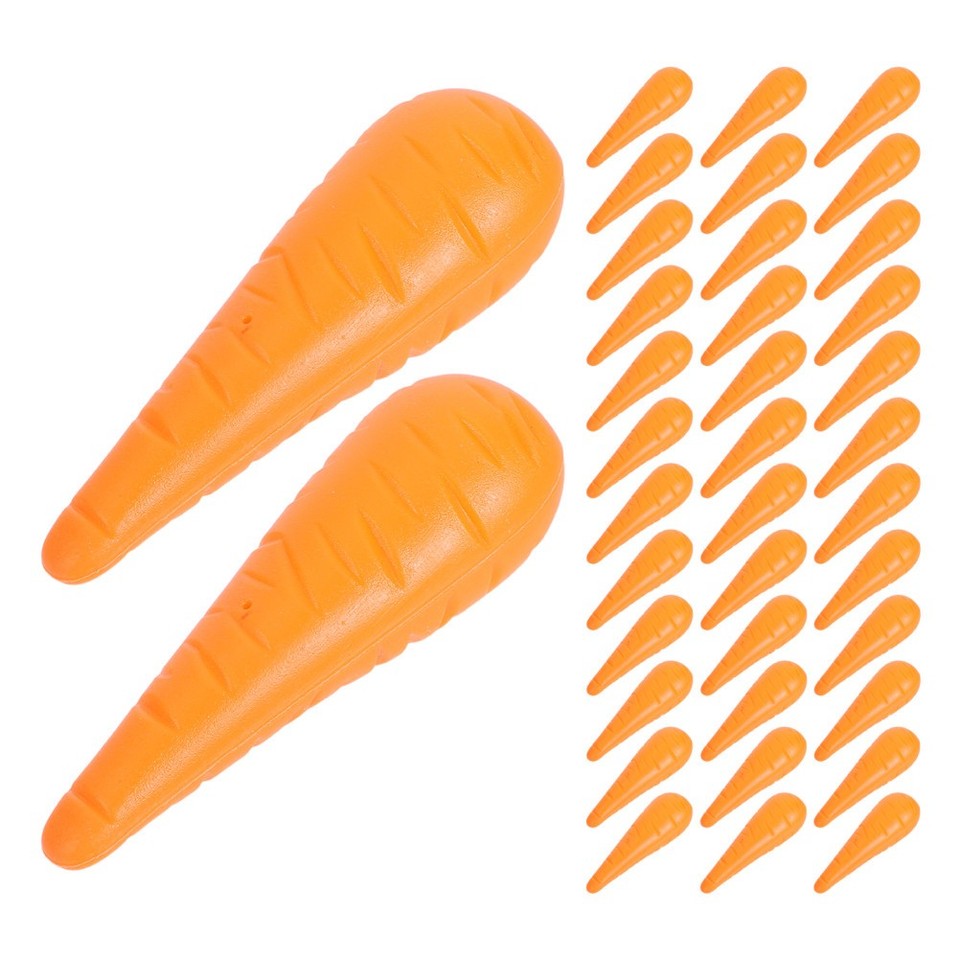 100 Pcs Snowman Decorative Nose Dress up Christmas Craft Supplies ...