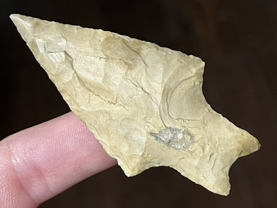 EXCEPTIONAL PEDERNALES POINT TEXAS ARROWHEAD AUTHENTIC INDIAN ARTIFACT ...
