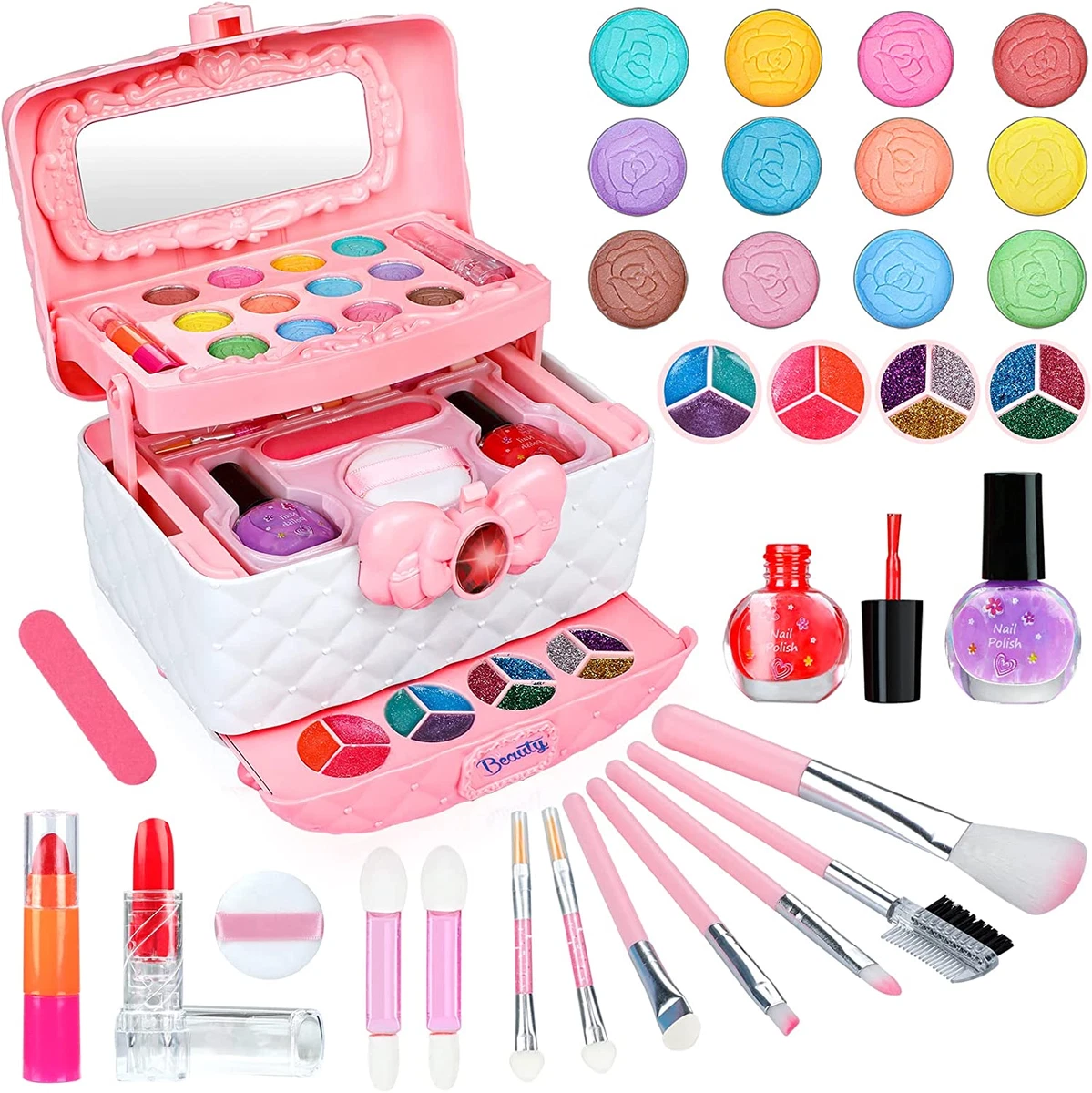 Girls Play Makeup