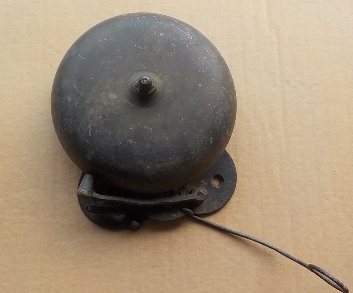VINTAGE MANUAL BOXING RING BELL TOLLEY PULL TYPE | eBay
