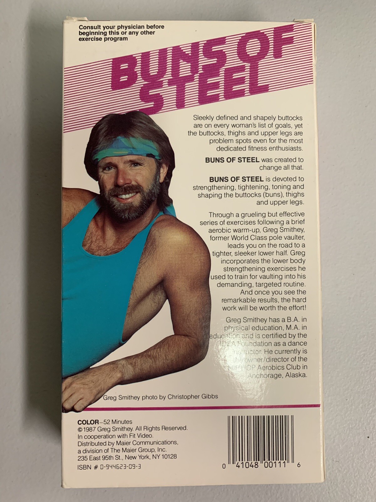 Vintage VHS Workout Lot of 6 - Tae Bo, Buns of Steel, Richard Simmons ...