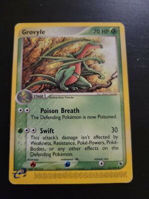 Pokemon TCG Card 2003 Ruby & Sapphire eCard Grovyle 31/109 | eBay