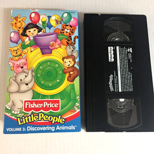 Fisher Price Little People Vol. 3 Discovering Animals VHS Ships With ...