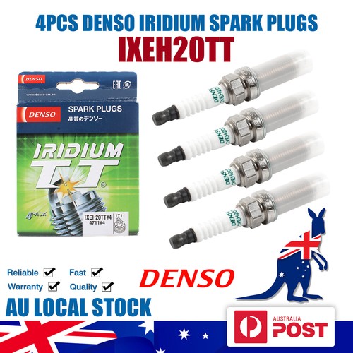 For Nissan TIIDA SPARK PLUGS DENSO IRIDIUM For C11 WITH 1.8L MR18DE ...