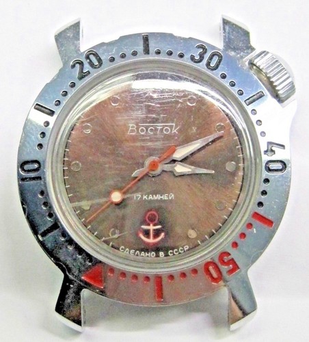 Vintage-Russian-Gents Boctok 17 Jewels-Watch-Working-Manual-Wind-Rare ...