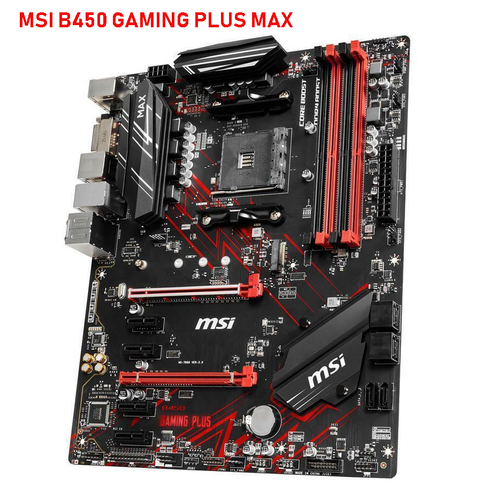 AMD Motherboard MSI B450 GAMING PLUS MAX DDR4 RAM AM4 B450 SATA 6Gb/s ...