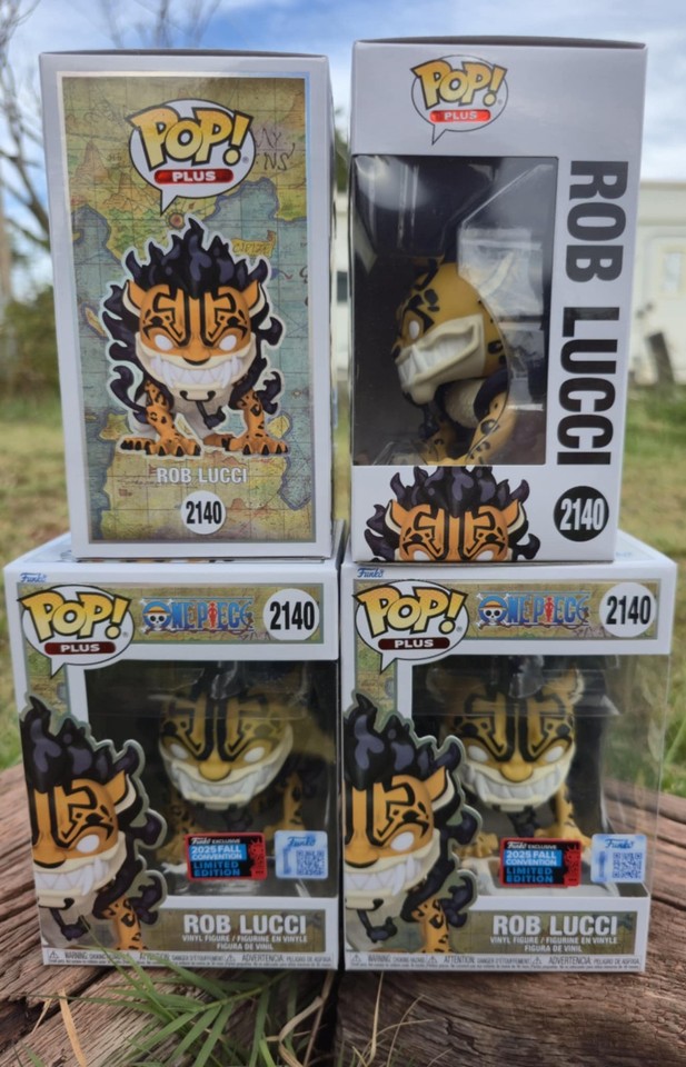 Funko Pop! One Piece Rob Lucci (Human Beast Form) #2140 NYCC 2025 A ...