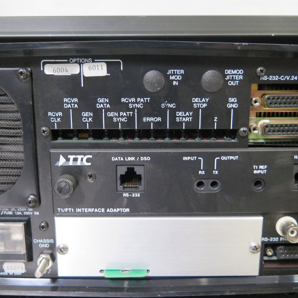 R198680 R198X58 TTC Telecommunications Fireberd 6000 Communications ...