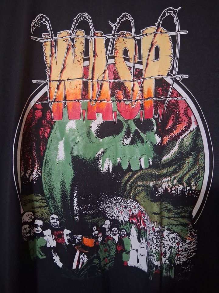 MINT Deadstock 1989 W.A.S.P. Headless Children Tour Shirt - NEVER WORN ...